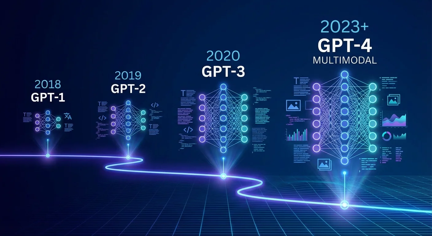История развития моделей GPT: путь от GPT-1 до GPT-4 и дальше ...